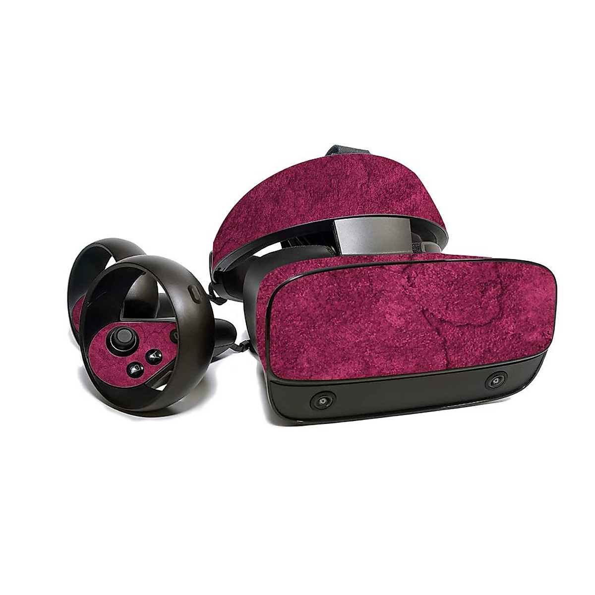 MightySkins Skin for Oculus Rift S - Pink Gravel | Protective, Durable, and Unique Vinyl Decal wrap Cover | Easy to Apply, Remove, and Change Styles | Made in The USA