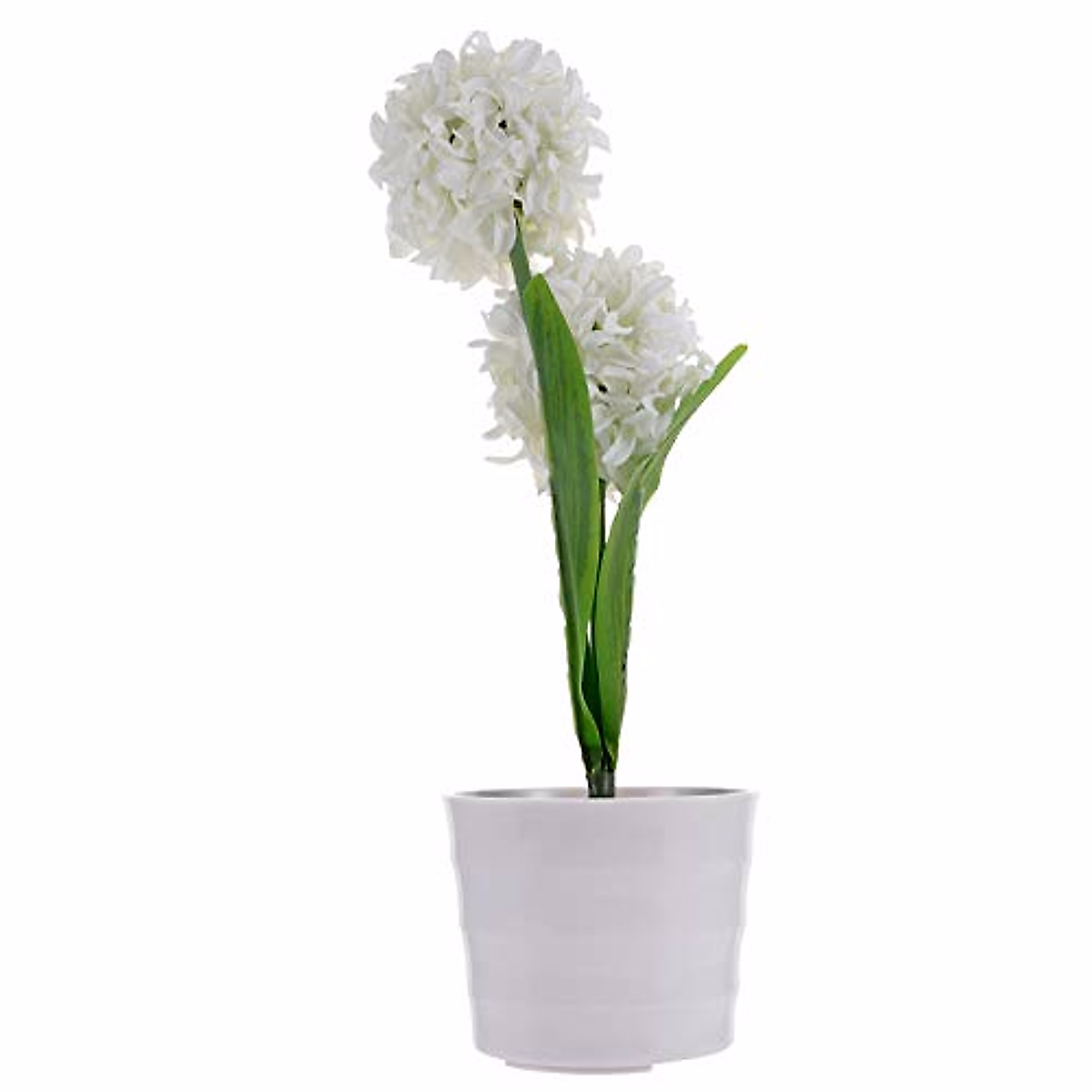 IMIKEYA Solar Power Stake Light Solar Garden Lights with Potted Flower Design LED Landscape Lighting Decorative Lighting for Walkway Patio Yard Garden Home Decoration