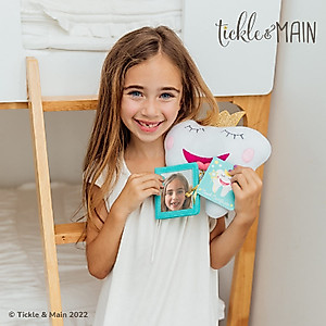 Tickle & Main 3-Piece Tooth Fairy Pillow for Girls & Boys - Includes Pocket Pillow, Dear Tooth Fairy Notepad & Photo Pouch - Kit for Kids 5-10 Years Old