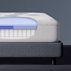 Casper Sleep Original Hybrid Mattress, King, Light Gray