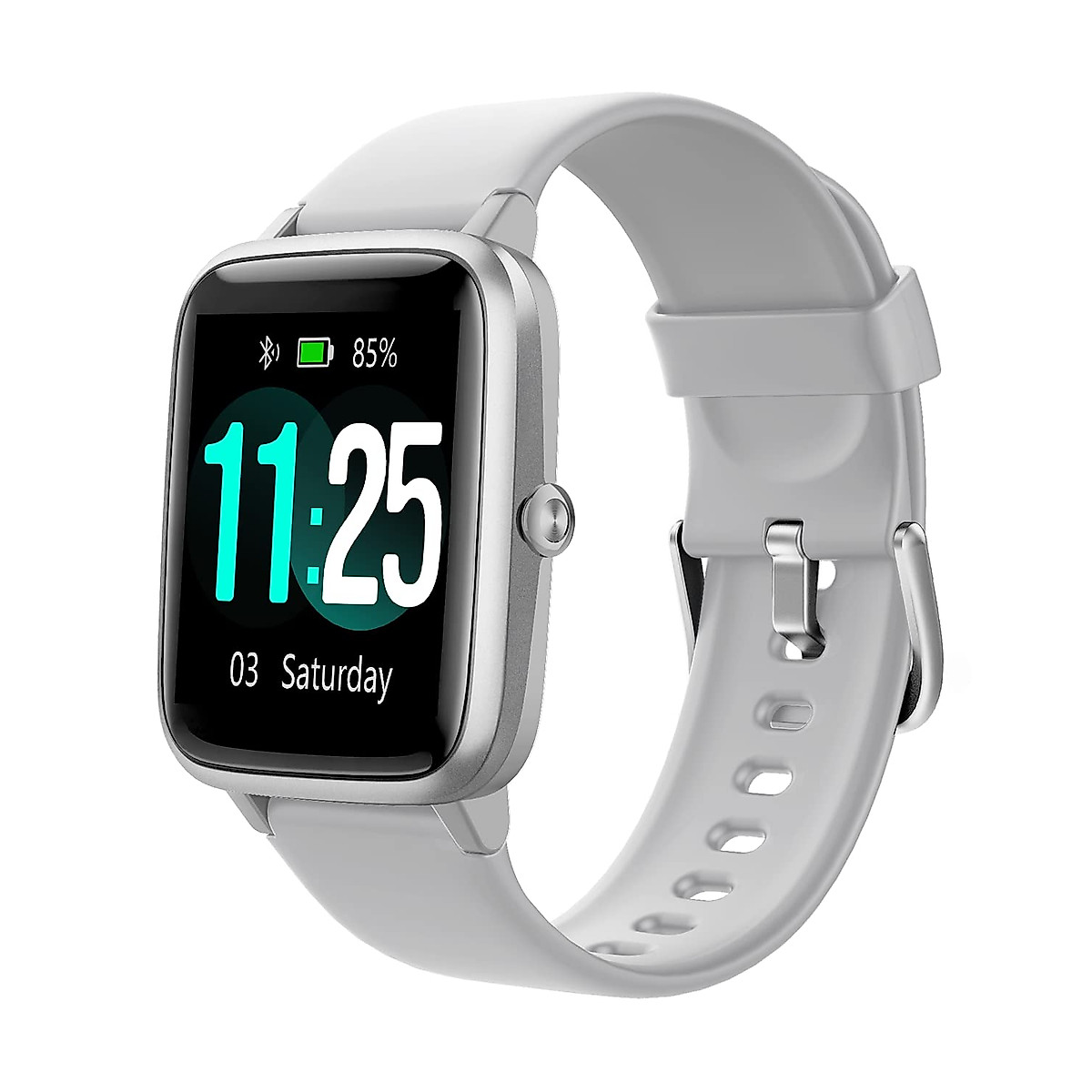 ASIAMENG Smart Watch for iOS and Android Phones IP68 Waterproof, Fitness Tracker Watch with Heart Rate/Sleep Monitor Steps Tracker Calories Counter Smartwatch for Men Women