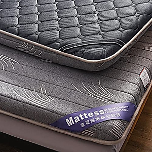 QQCC Mattress Topper Fashion Latex Mattress Folding Mattress for/King/Twin/Full Size Bed Breathe Foam Tatami Mattress (Color Classification : 15, Size : 120x190cm)