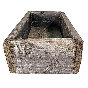 Barnwood Decor of OKC| Old Farmhouse Barnwood Decorative Rustic Display Box made from 100% Authentic Reclaimed Wood