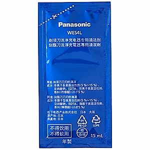 Panasonic Cleaning Solution Refill for Men’s Shaver Automatic Clean and Charge Systems, 3-Pack - WES4L03
