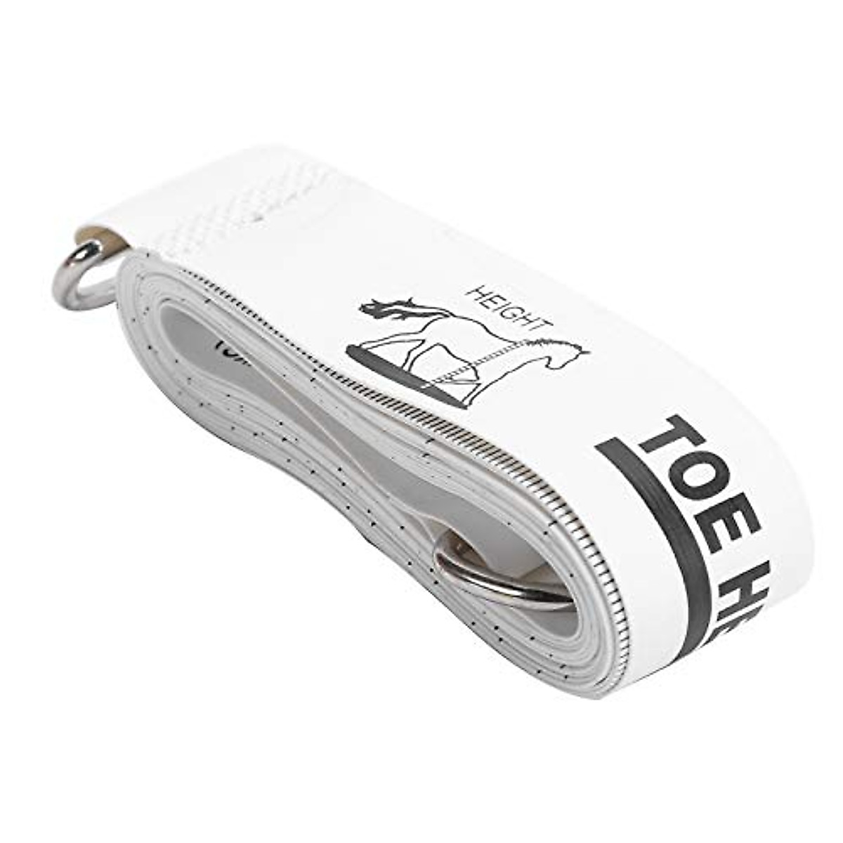 Jeanoko 250CM / 98.4in Portable Animal Weight Tape Measure Bust Height PVC Measuring Tape Farm Equipment for Horse Two‑Sided Size