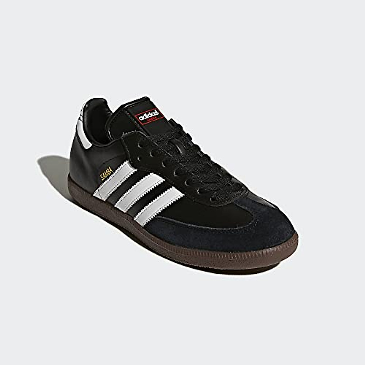 adidas Men's Samba OG Shoe, Black/White/Black, 8.5 US