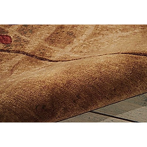 Nourison Somerset Rustic Latte 2'3" x 8' Area-Rug, Easy-Cleaning, Non Shedding, Bed Room, Living Room, Dining Room, Kitchen (2x8)