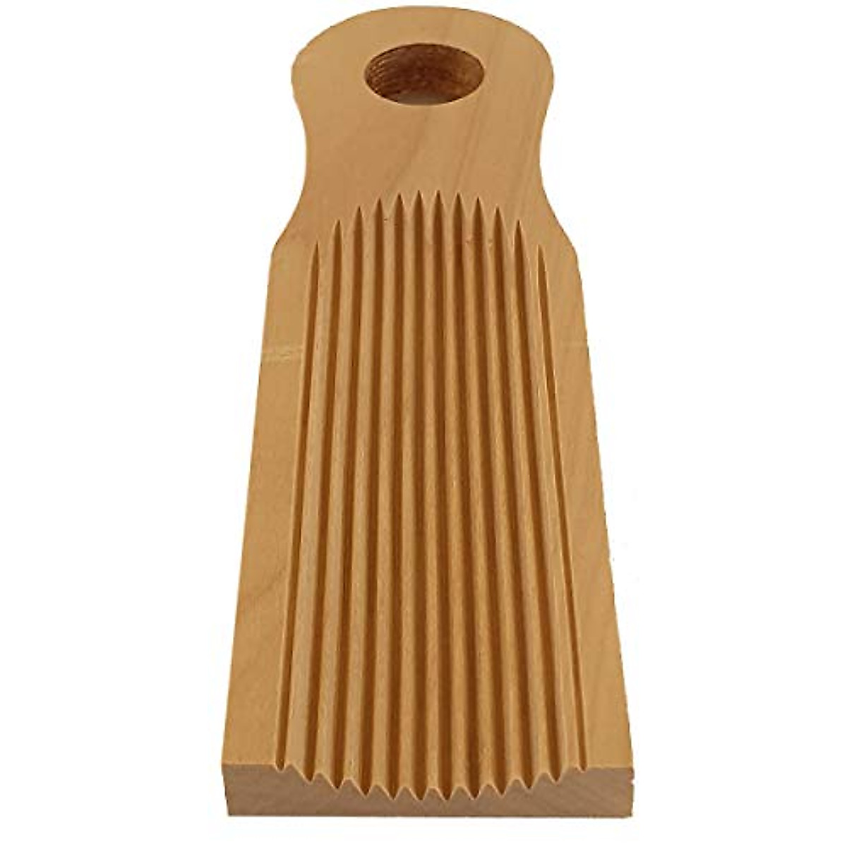 Rounded Gnocchi Board Paddle, Unique Curved Design for Handmaking Italian Gnocchi Pasta. Perfect Ridges that Form the Grooves on the Gnocchi. Easy to Use and Clean. Gnocchi Party at Home.