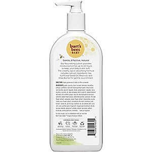 Burt's Bees Baby Nourishing Lotion, Original Scent Baby Lotion - 12 Ounce Bottle (Pack of 3)