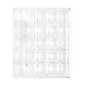 Dritz Box with Foam Insert Bobbin Set, 25, Assorted