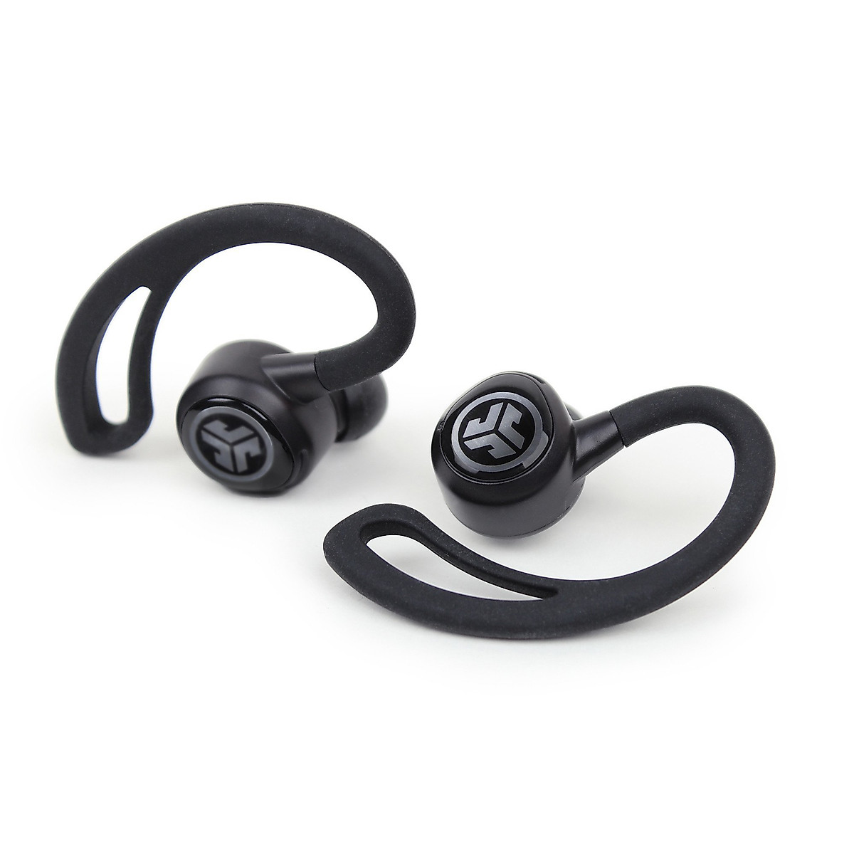 JLab Audio Epic Air True Wireless Bluetooth 4.1 Sport Earbuds | with Mic & Charging Case | Noise Isolation | 36 Hours Playtime | IP55 Sweat Resistant | Black