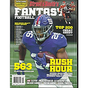 STREET & SMITH'S FANTASY FOOTBALL MAGAZINE, RUSH HOUR FEBRUARY, 2019