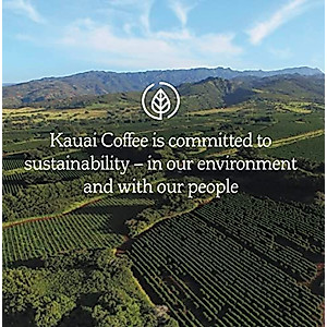 Kauai Coffee Bundle, Two (2) 10 Ounce Bags of Kauai Coconut Caramel Crunch and One (1) Coffee Bag Clip/Scoop