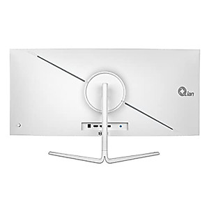 Qian 30" Ultra Wide FHD 1080P Curved Computer Monitor,100 Hz VA Panel Office Monitor, 21:9 Aspect Ratio,178°Viewing Angle,16.7M Display Colors,Framless AMD Freesync GSync,Tilt Adjustable