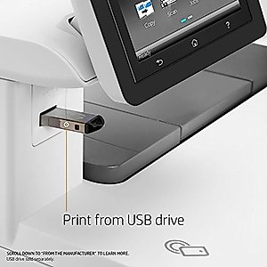 HP LaserJet Pro M477fdw All-in-One Wireless Color Laser Printer with Double-Sided Printing, Amazon Dash Replenishment ready (CF379A)
