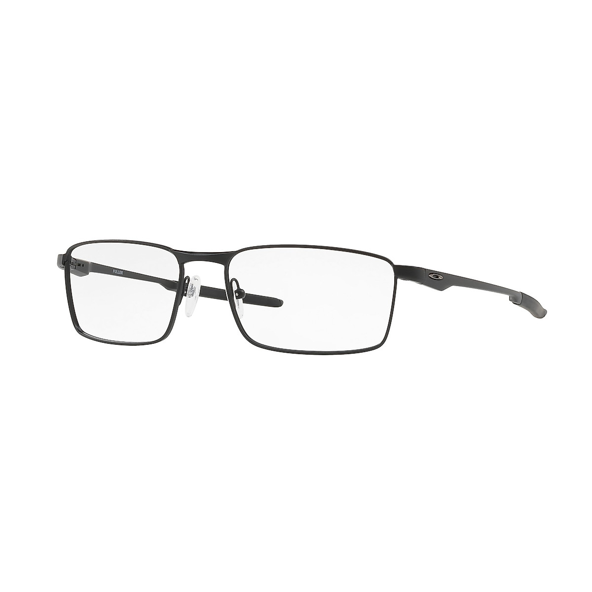 Oakley Men's Ox3227 Fuller Rectangular Prescription Eyeglass Frames, Satin Black/Demo Lens, 57 mm
