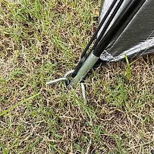 Tahoe Trails Camping Tent, 5 Person Weatherproof Dome Tent with Roomy Interior, Rainfly, Carry Bag, Easy Setup Outdoor Family Tent for Backyard Sleepovers Hunting Hiking and Mountaineering Travel