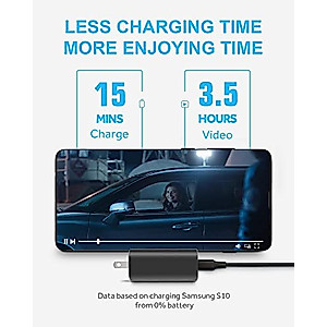 NANAMI Fast Wireless Charger with 30W USB C Power Adapter, Qi Certified Charging Stand 7.5W Compatible iPhone 12/SE 2/11 Pro/XS Max/XR/X/8 Plus,10W for Samsung Galaxy S20+/S10/S9/S8/Note 20Ultra/10/9