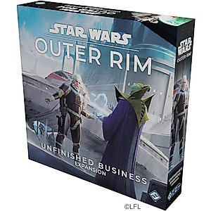 Star Wars: Outer Rim - Unfinished Business Expansion - Strategy Game, Adventure Game for Kids & Adults, Ages 14+, 1-4 Players, 3-4 Hour Playtime, Made by Fantasy Flight Games