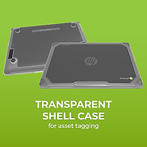 Gumdrop BumpTech Protective Laptop Case Fits HP Chromebook 11 G8/G9 EE (Clamshell). Designed for Kids, K-12 Students, Teachers, and Classrooms – Scratch and Bump Protection – Black