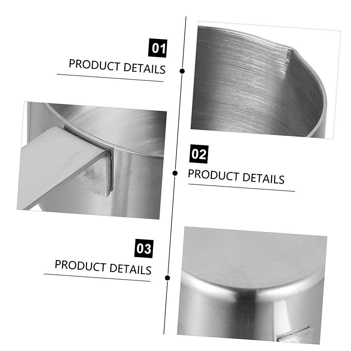 GRIRIW 1Pc Stainless Steel Sauce Spoon Kitchen Measuring Spoon for Cooking and Saucing Cooking Tool for Precise Measurements for Sauces Gravies and More