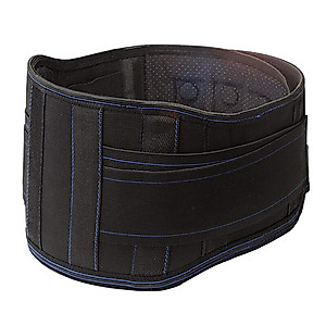 LSRRYD Self-Heating Lumbar Support Belt Hot Pressing Process Magnet Keep Warm for Pain Relief and Injury Prevention (Size : X-Large)