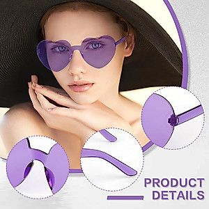 Purple Sunglasses Purple Heart Sunglasses Pink Heart Sunglasses Womens Pink Party Favors Pink Heart Shaped Glasses Birthday Party Decorations Pink Items Pink Accessories For Women Pink Concert Outfit