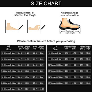 Knixmax Women's Hiking Shoes Lightweight Non-Slip Climbing Trekking Sneakers for Woman Camping Backpacking Shoe Grey Size 8 US/EU 39