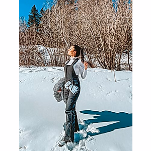 Arctix Women's Essential Insulated Bib Overalls, Black, Large Short