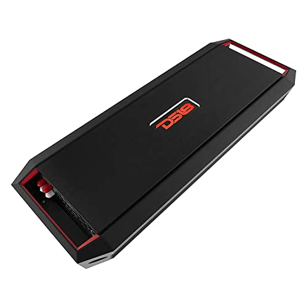 DS18 GEN-X2000.4 Car Audio Amplifier 4-Channel Class A/B 2000 Watts Max Multichannel Amp - Bass Remote Knob Included - Lightweight Design - High Efficiency Rate