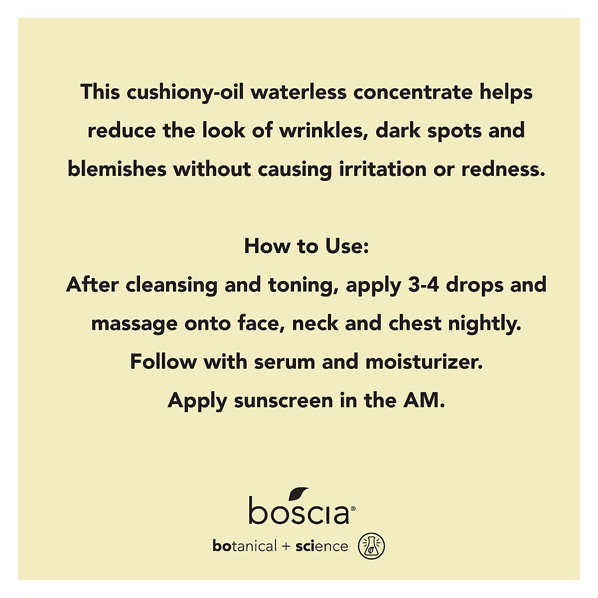 boscia 0.6% Pro-Retinol Repair + Renew Waterless Advanced Treatment - Vegan, Cruelty-Free, Natural Skin Care - For Fine Lines & Wrinkles - 1 fl oz