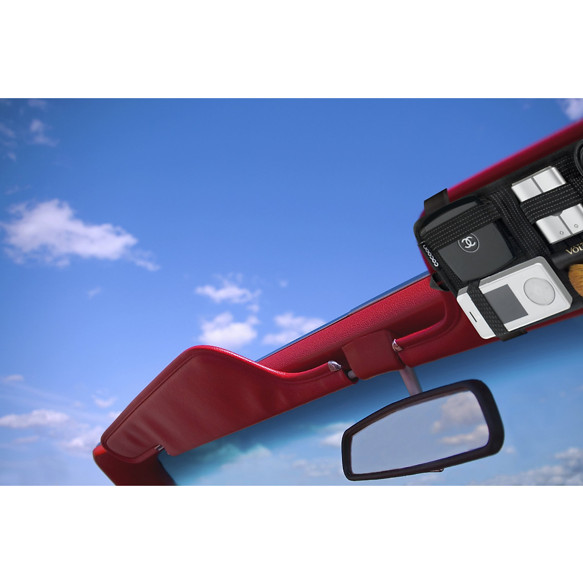 Cocoon CPG30BK GRID-IT!® Accessory Organizer - Sun Visor Organizer (Black)