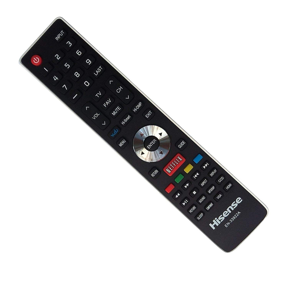 HiSense EN-33922A TV Remote Control