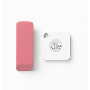 Tile Mate (2016) - 1 Pack - Bluetooth Tracker, Keys Finder and Item Locator for Keys, Bags and More; Water Resistant - Non-Retail Packaging