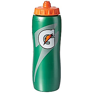 Gatorade Insulated Squeeze Bottle, Red, 30oz & Squeeze Bottle, 32 Ounce