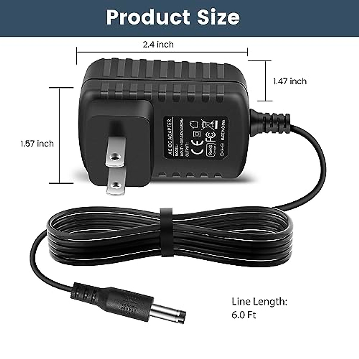 Charger for Remington Beard Trimmer Compatible with Remington PG6025 PG6060 PG6020 MB2500 WPG250 SCC100 PG525 Clipper Power Cord Adapter
