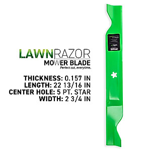 8TEN Spindle Medium-Lift Blade for Husqvarna 46 Inch Deck Z246 Z246i RZ 4621 4622T 4623 46i Zero Turn Mower 532174356