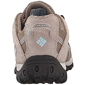 Columbia Women's WOMEN'S REDMOND WATERPROOF Boot, pebble, sky blue, 10.5 Regular US