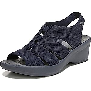 BZees Womens Finale Sandal Navy 8 M
