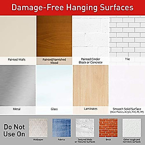 Command Medium Decorative Wall Hooks, Damage Free Hanging Wall Hooks with Adhesive Strips, No Tools Wall Hooks for Hanging Decorations in Living Spaces, 2 Black Hooks and 4 Command Strips