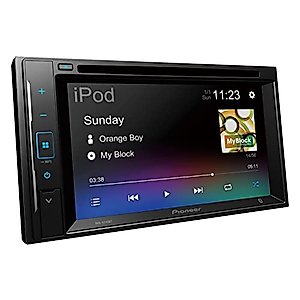 Pioneer AVH-200EX Multimedia DVD Receiver with 6.2" WVGA Display, and Built-in Bluetooth