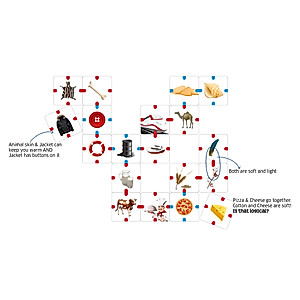Chalk and Chuckles Board Game - Why Connect Educational and Family Game for Kids Age 6-12 Years, Speech Therapy Tool