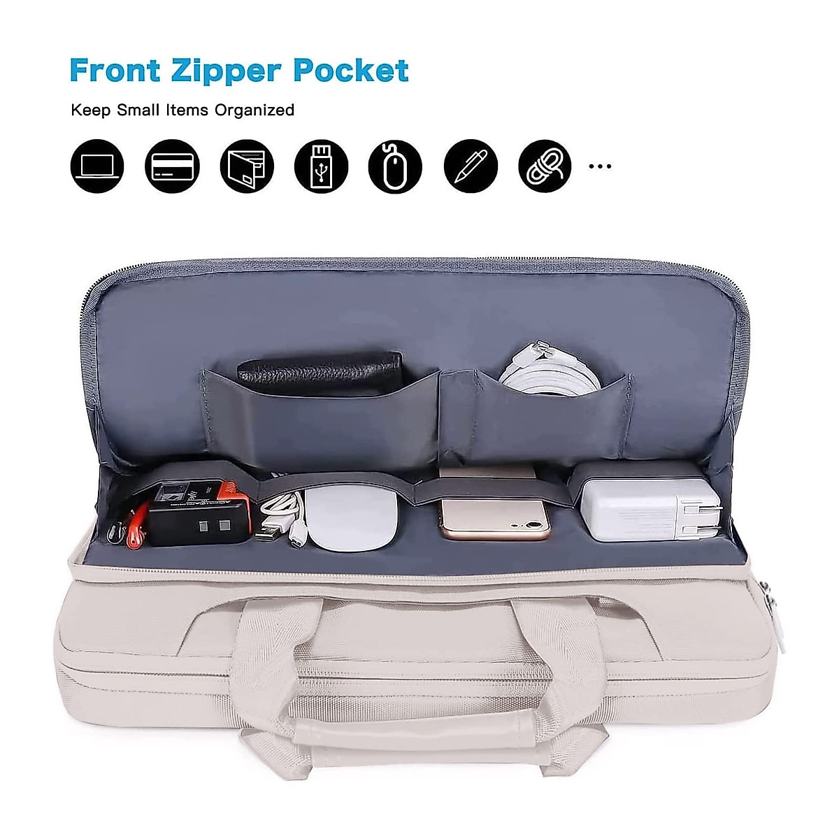 MOSISO 360 Protective Laptop Shoulder Bag Compatible with MacBook Air 15 inch M2 A2941 2023/Pro 16 inch M3 M2 M1 2023-2019, 15-15.6 inch Notebook,Matching Color Sleeve with Belt, Stone Gray