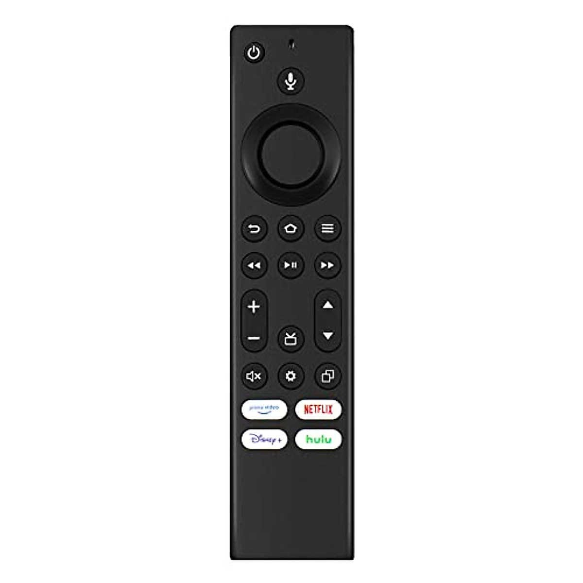 New NS-RCFNA-21 Voice Remote Control Replacement fit for Insignia Fire TV and Toshiba Fire TV Edition Smart TV, Compatible with NS-40D510NA21 NS-39DF310NA21 NS-58F301NA22 NS-50F301NA22 (No Battery)