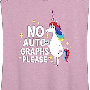 Disney Inside Out - No Autograph Please - Women's Racerback Tank Top - Size Medium