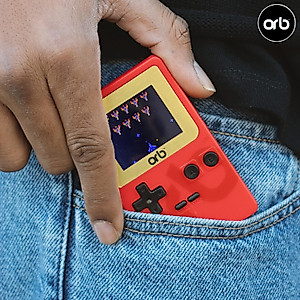 Thumbsup UK, ORB, Retro Handheld Console, 150 8-Bit Games, OR-RETHC