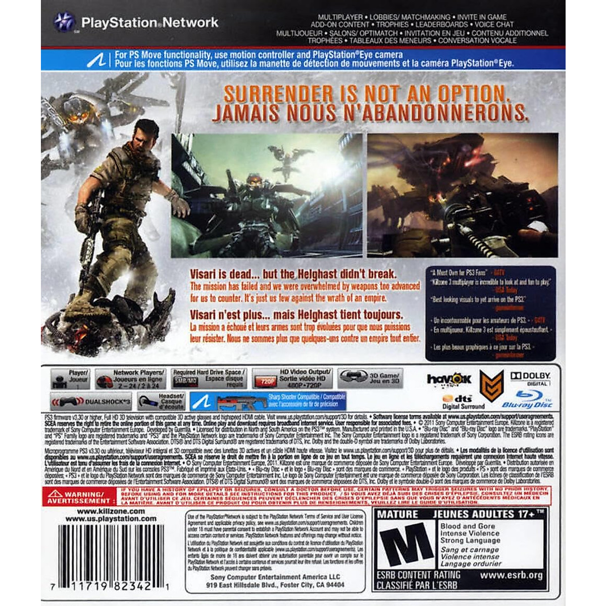 Killzone 3 - Playstation 3