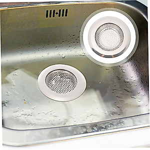 jojofuny 6 Pcs Sink Filter Kitchen Sink Strainer Anti-clogging Filter Tube Stops Sink Stopper Bath Drain Stopper Sink Drain Cover Sink Strainer Basket Kitchen Sink Drain Basket Large Plug