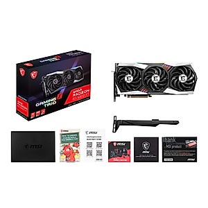 MSI Gaming Radeon RX 6800 XT 16GB GDRR6 256-Bit HDMI/DP 2285 MHz RDNA 2 Architecture OC Graphics Card (RX 6800 XT Gaming X Trio 16G)