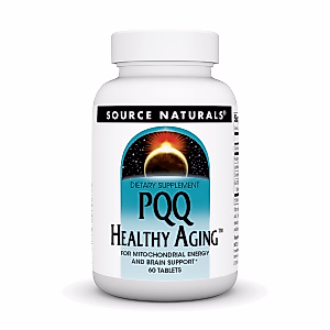 Source Naturals PQQ Healthy Aging - for Mitochondrial Energy & Brain Support - 60 Tablets